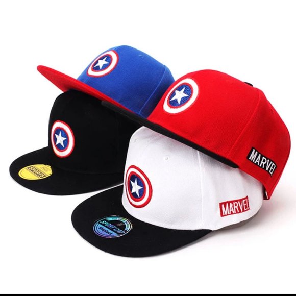 Marvel | Accessories | Marvel Captain America Kids Hats | Poshmark